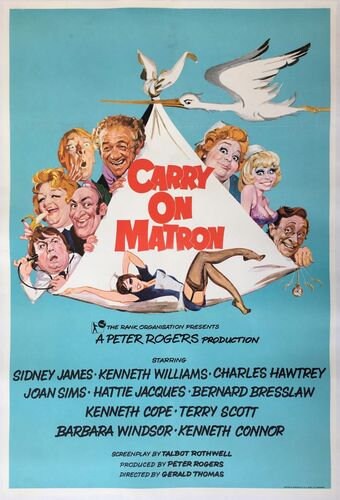 Vintage Carry on Matron Movie Poster A3/A4 - Etsy