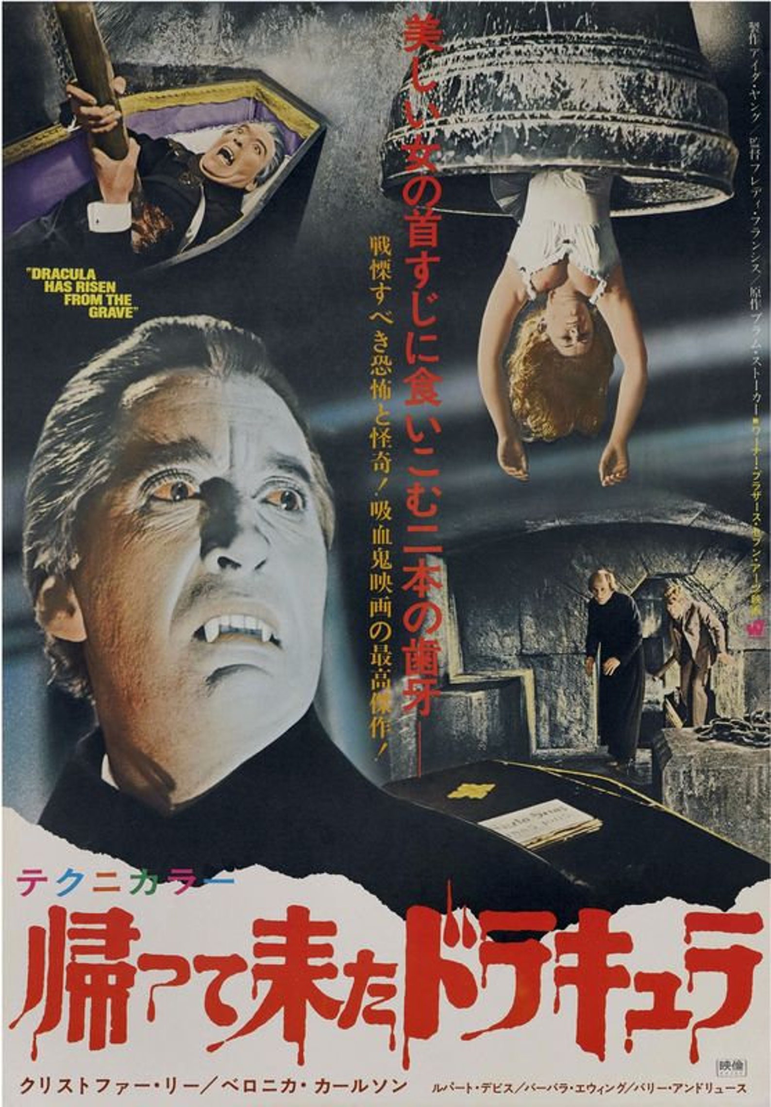 Vintage Japanese Dracula Has Risen From the Grave Movie Poster - Etsy