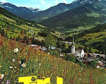 Vintage St Johann Tirol Austria Tourism Poster A3 Print - Etsy UK