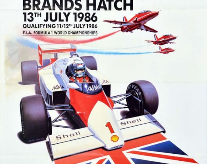 Formula 1 Posters BUNDLE Retro Travel Poster Boyfriend Gift Monaco ...