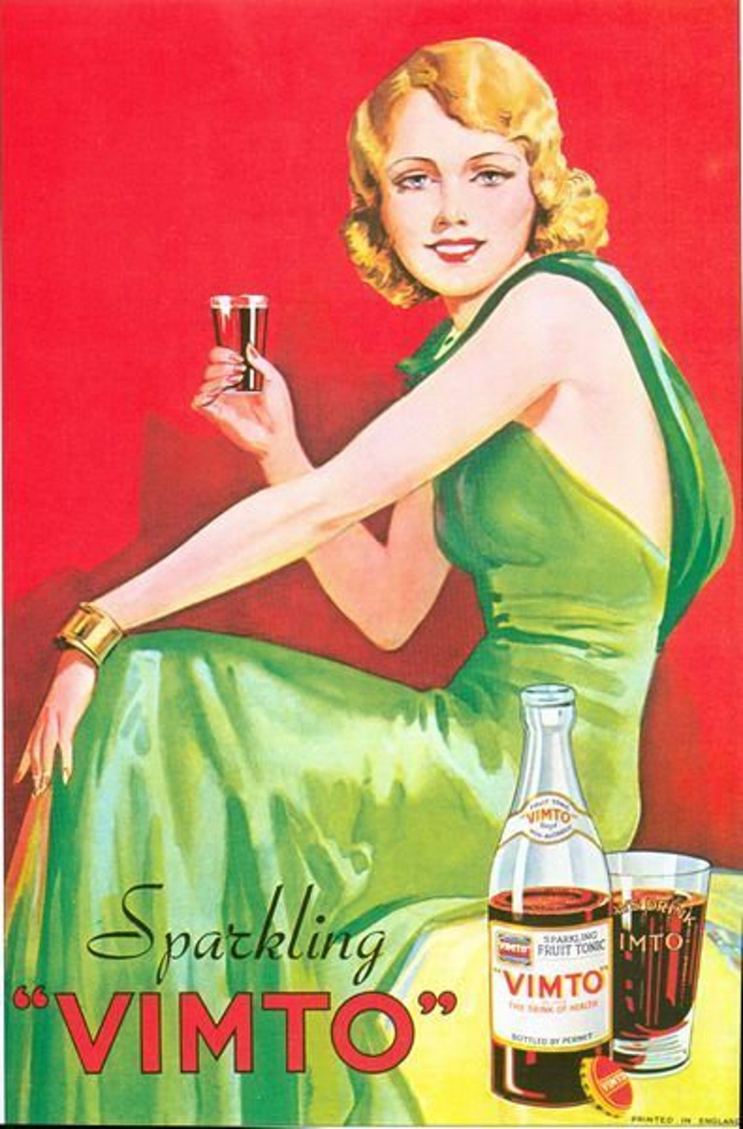 Vintage Vimto Advertisement Poster A3/a2/a1 Print - Etsy
