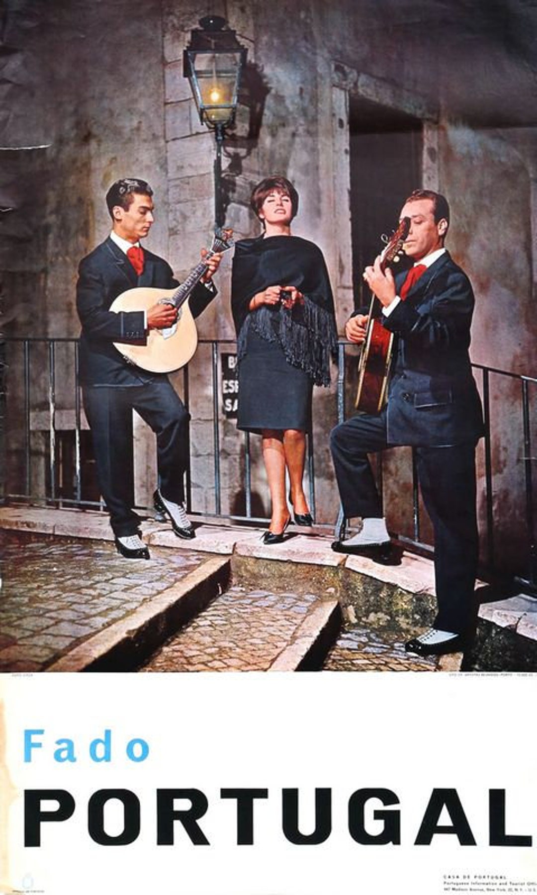 Vintage Portugal Fado Tourism Poster Print A3/A4 - Etsy
