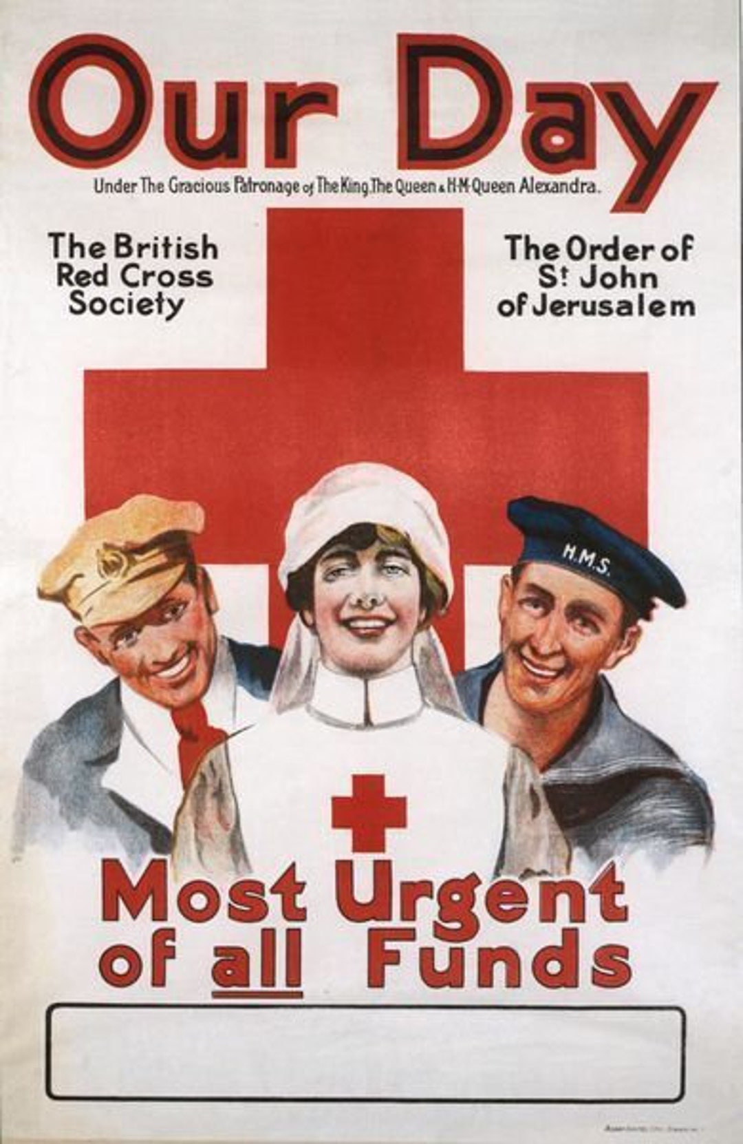 Vintage World War 1 Red Cross Poster A3/a2/a1 Print - Etsy