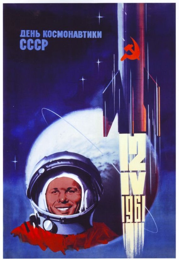 Yuri Gagarin Poster