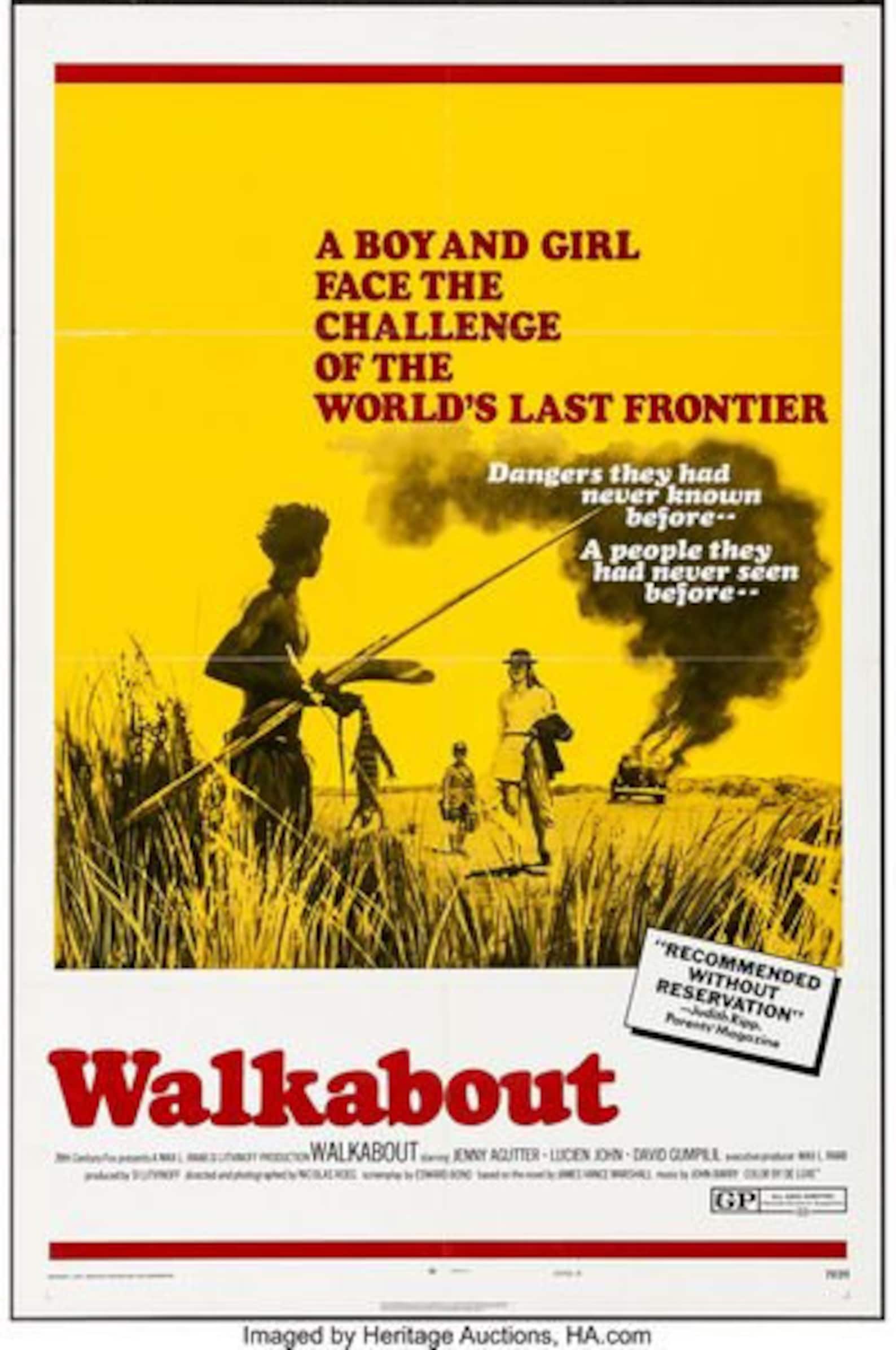 Vintage Walkabout Movie Poster A3/A4 - Etsy