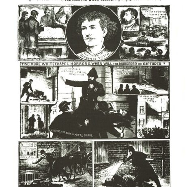 Jack the Ripper Newspaper - Etsy