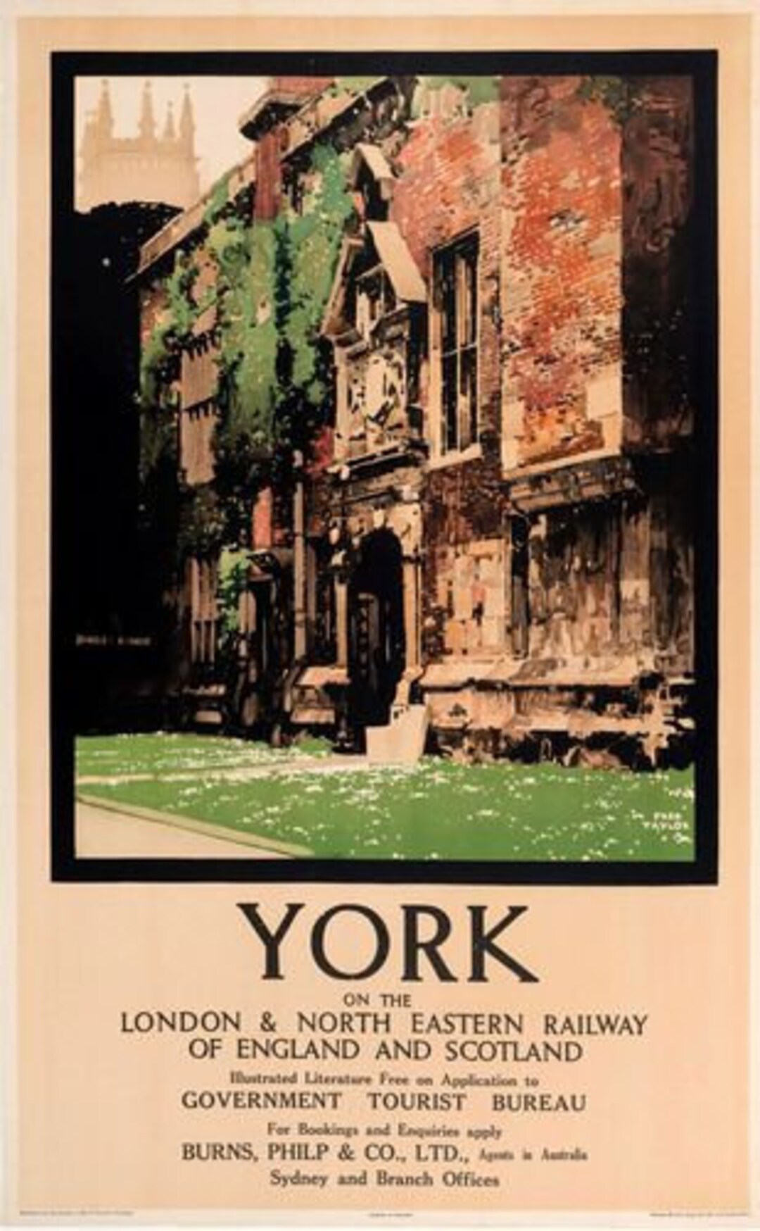 Vintage LNER Australian Edition York Railway Poster A3/A4 Print - Etsy ...