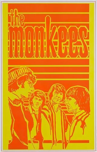 Vintage 1960's the Monkees Music Promo Poster Reprint A3/A4 - Etsy