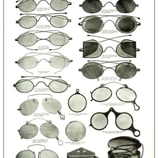 Victorian Eyeglasses - Etsy