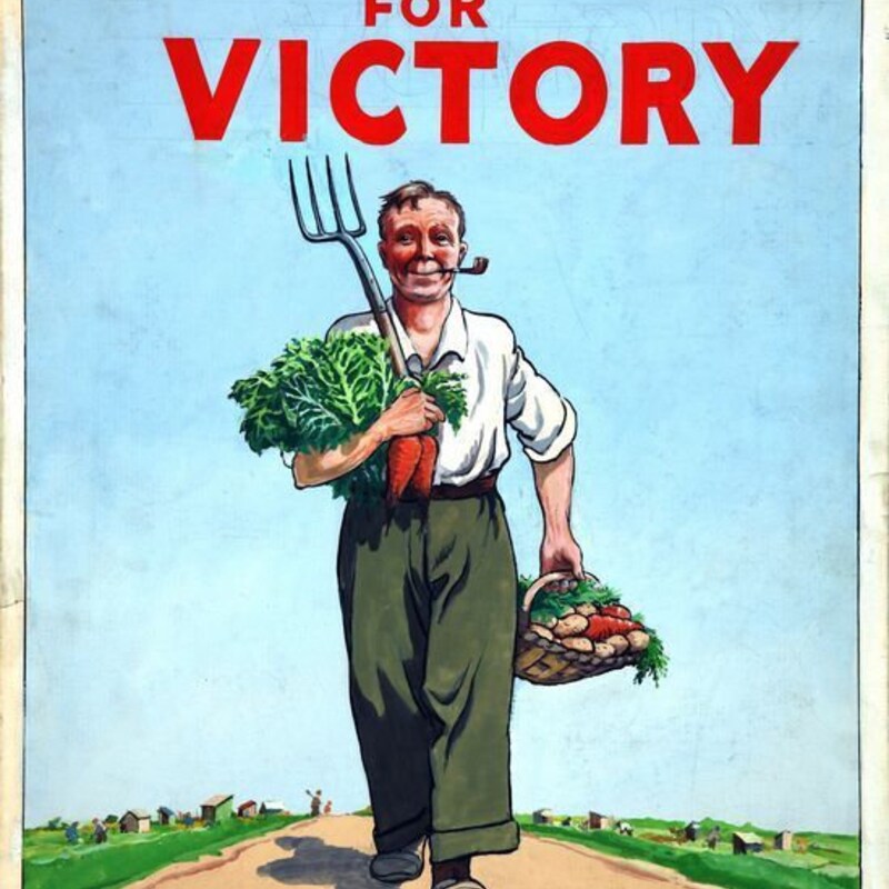 Dig for Victory Poster - Etsy UK