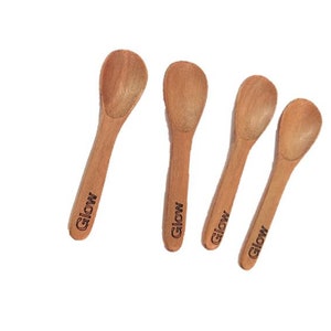 Wooden Tiny Spoons Salt/sugar Mini Spoons Pack of 50 Pieces Handmade ...