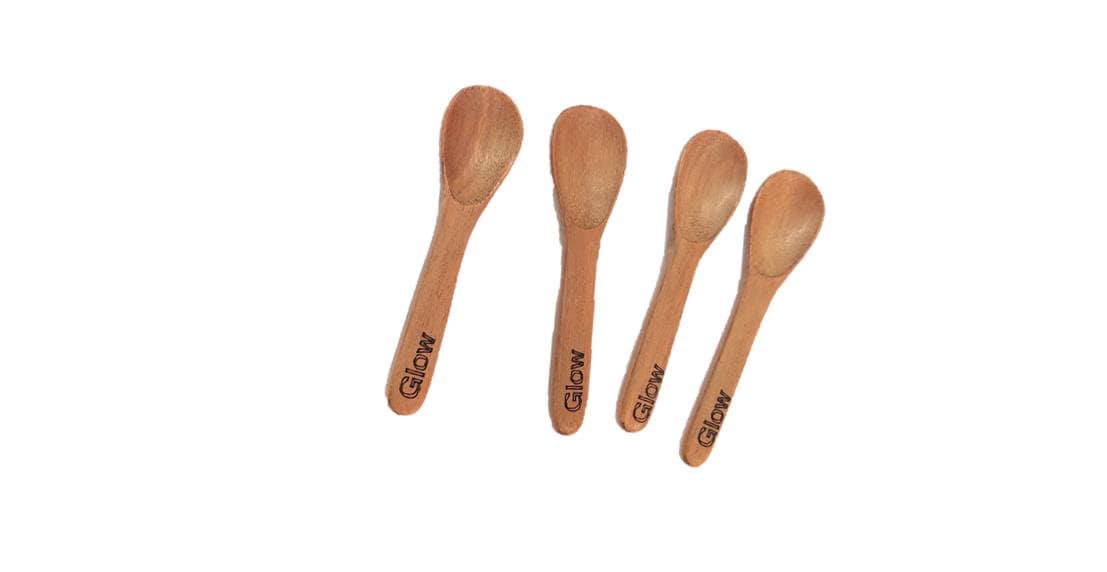 Personalized - Wooden Tiny Spoons Salt/sugar Mini Spoons Pack of 50/100 ...