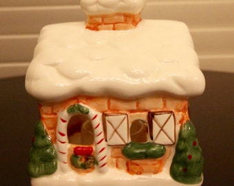 Ceramic gingerbread house | Etsy