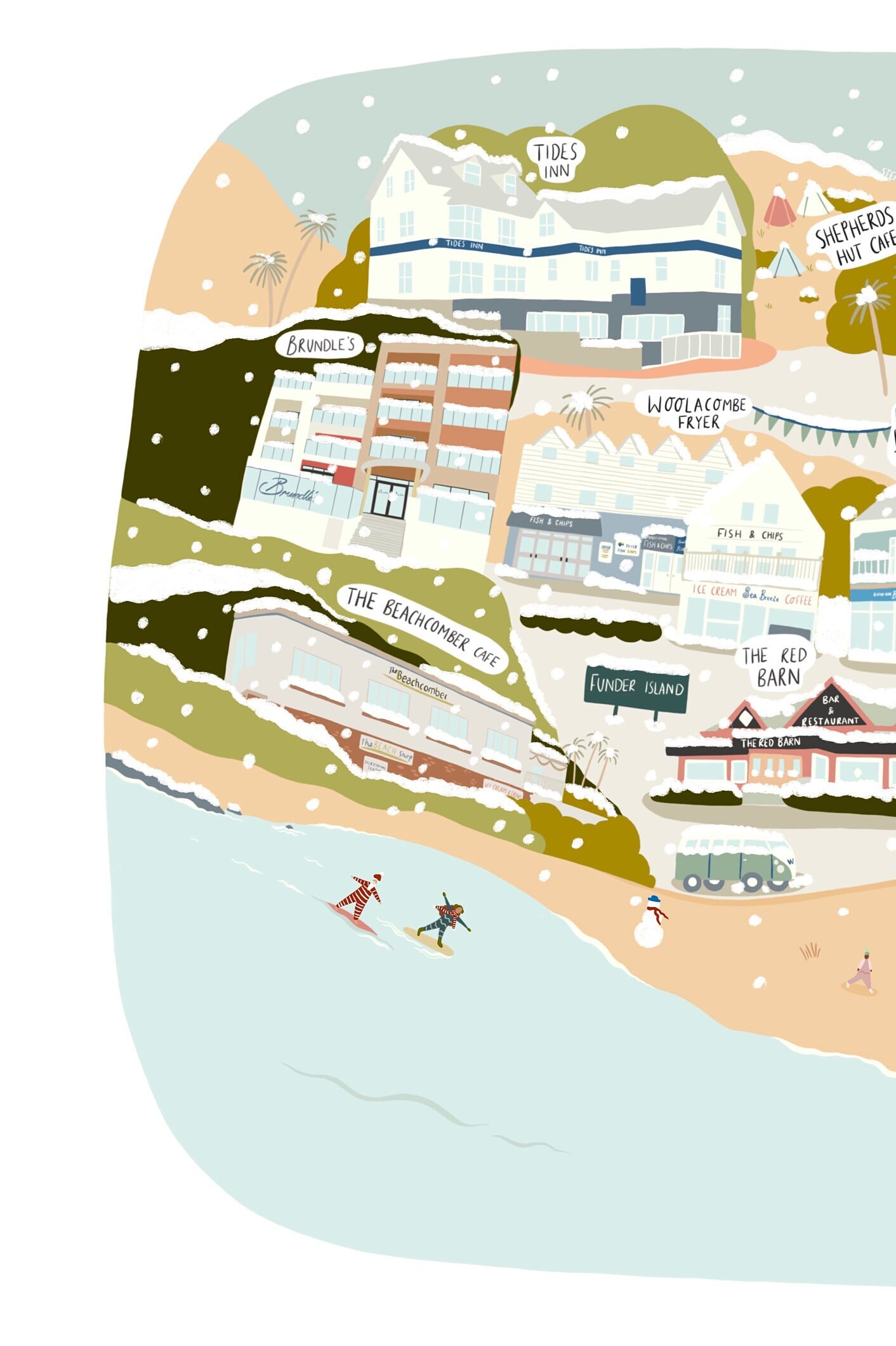 Coastal Maps, Prints & Cards — Steal the Sea