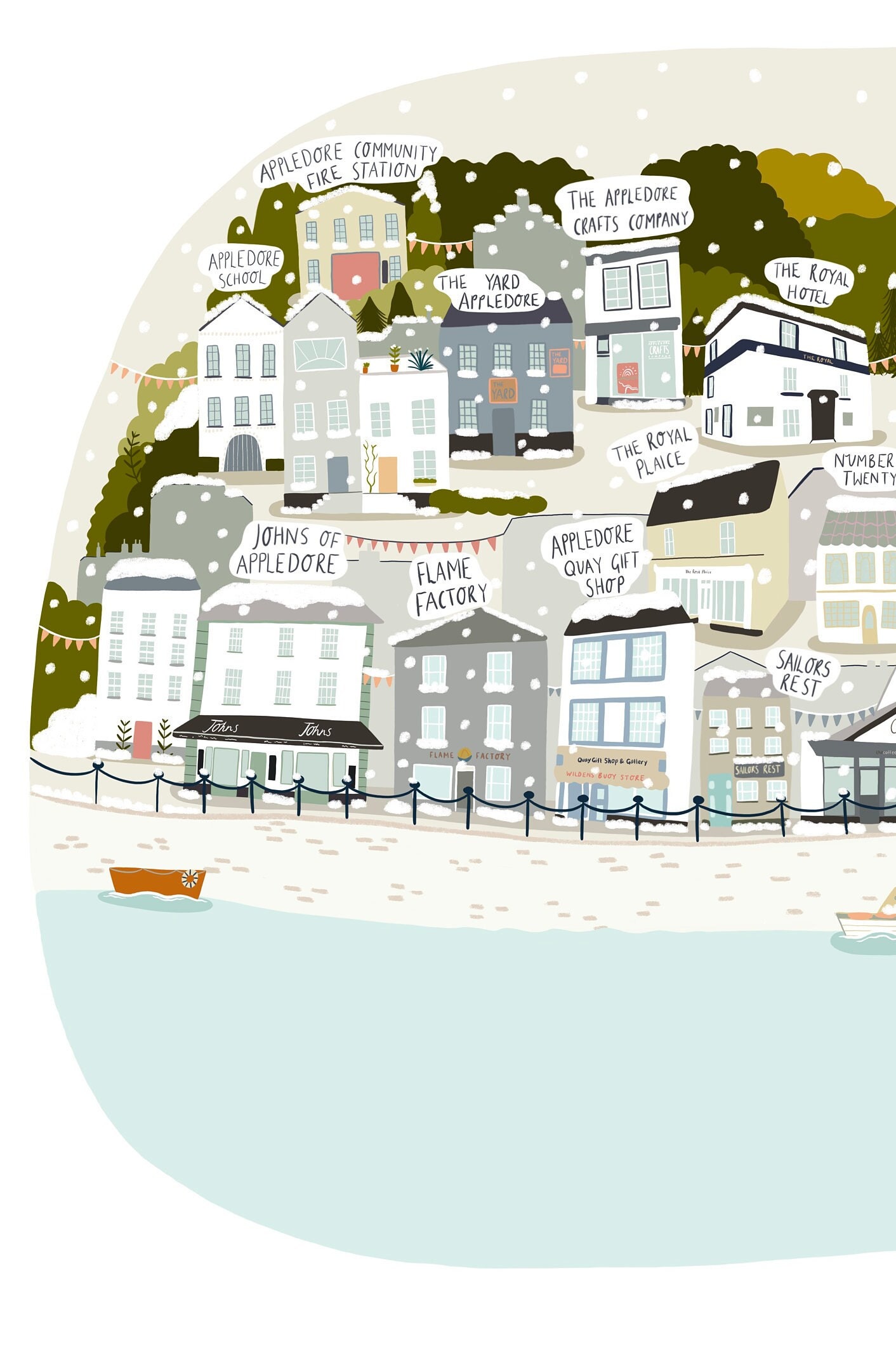 Coastal Maps, Prints & Cards — Steal the Sea