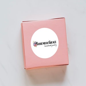 Custom 2 Inch Circular Stickers, 2" Logo Stickers, Packaging Stickers ...