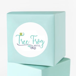 Custom 1 Inch Circular Stickers, 1" Logo Stickers, Packaging Stickers ...