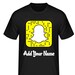 Snapchat T-shirt Using Your QR Code ( Best Quality T-shirts on Etsy) - Etsy
