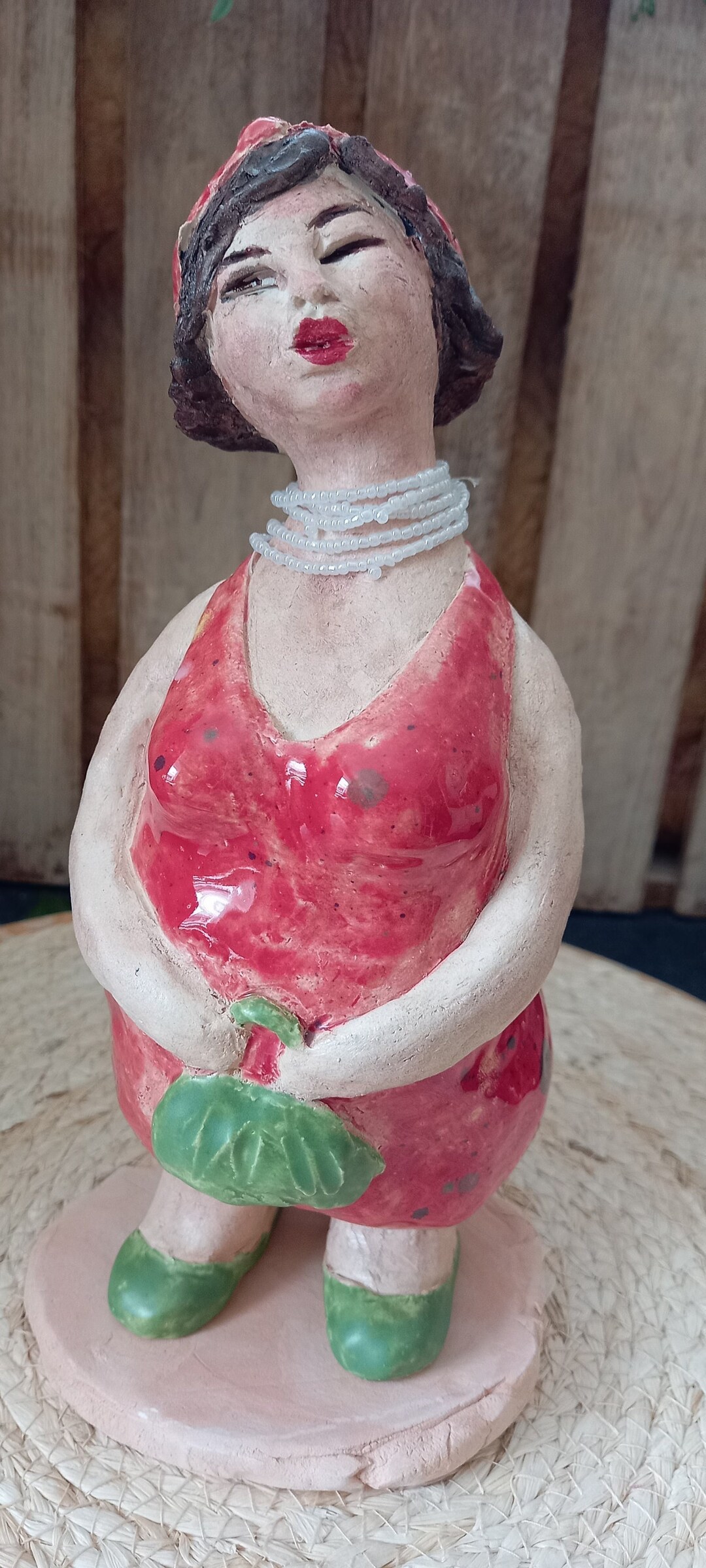 Handmade Female Figures, Ceramic Sculptures, Clay Sculpture, Ceramic ...