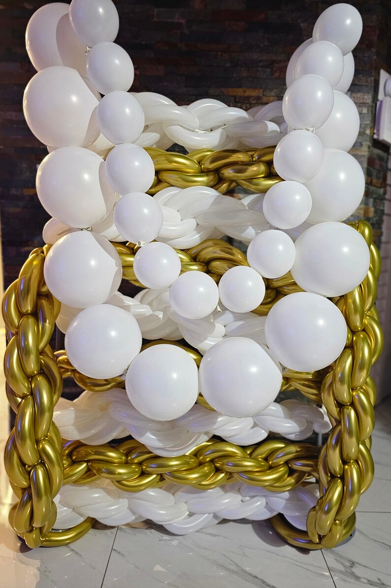 260 Balloons for Braided Twist Balloon Decor, Balloon Wall, Rope, Chain ...