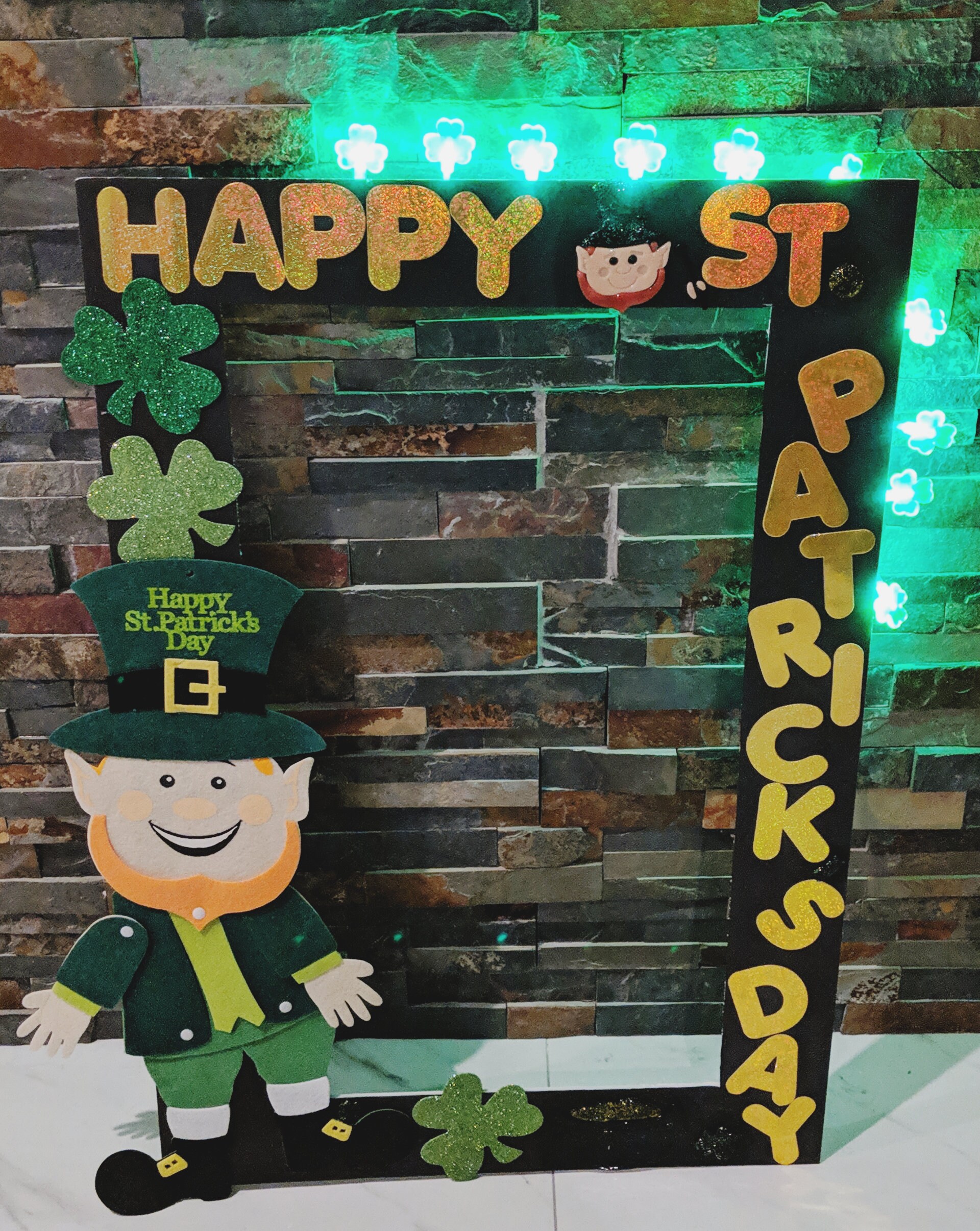 Saint Patrick's Day Photo Booth Frame - Etsy