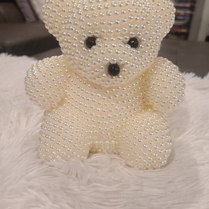 Pearl Teddy Bear/ Gift Teddy Bear - Etsy