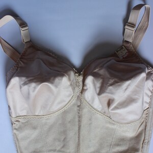 Vintage Playtex 1980s Ladies Beige 40D Bustier, lovely Look by 18 Hour ...