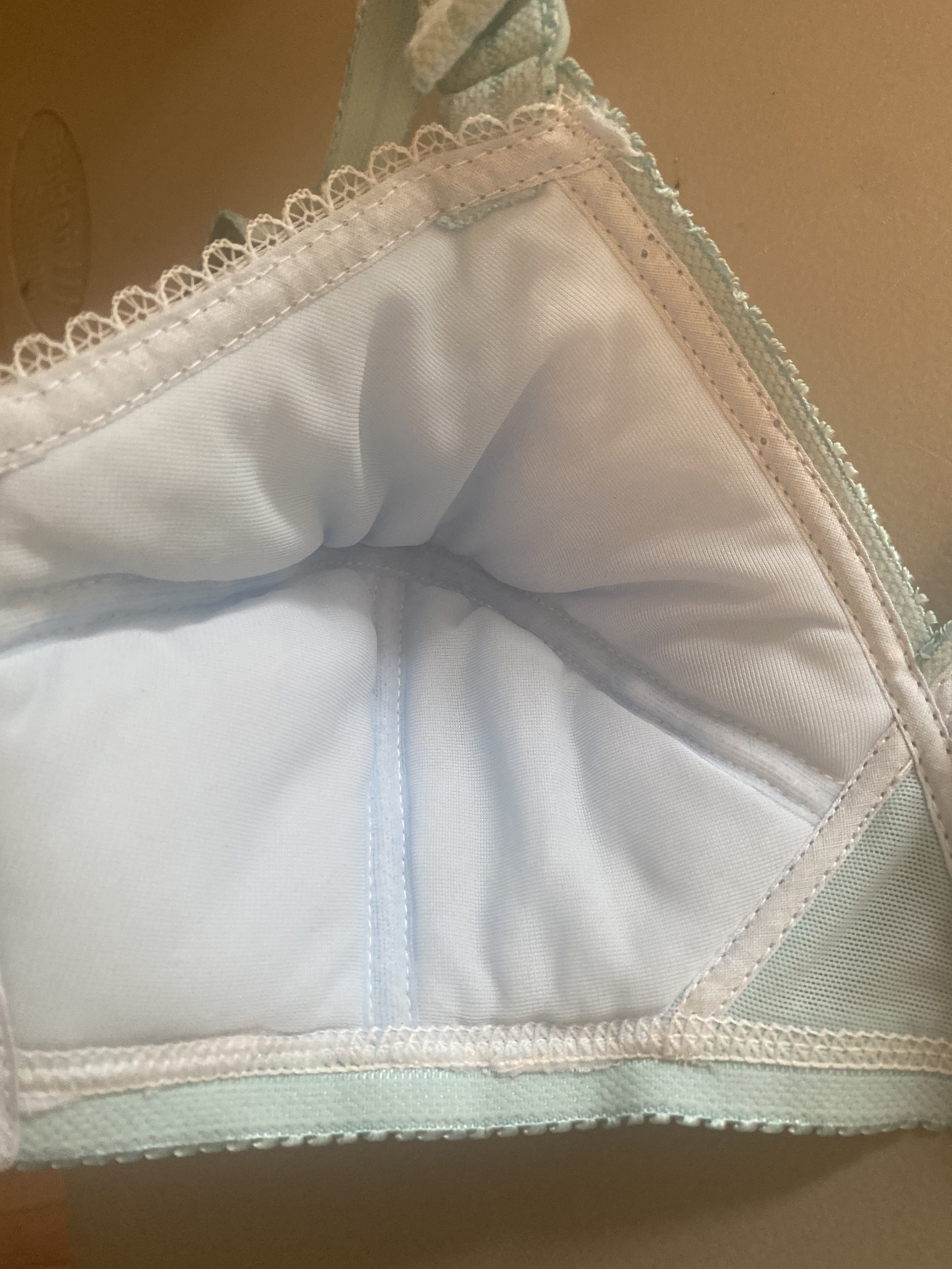 Vintage Light Blue Lacey Padded Bra 70's 36B New Never Worn - Etsy