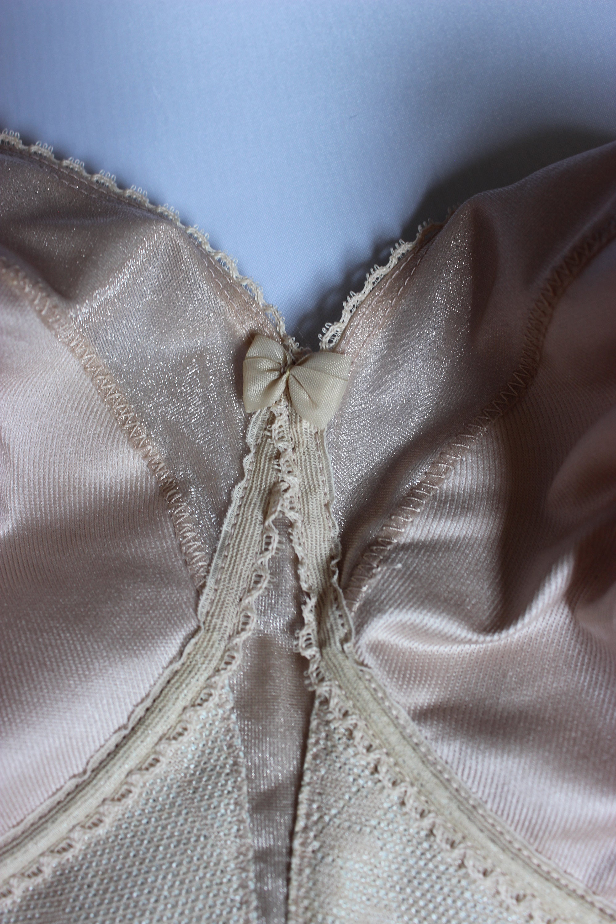 Vintage Playtex 1980s Ladies Beige 40D Bustier, lovely Look by 18 Hour ...