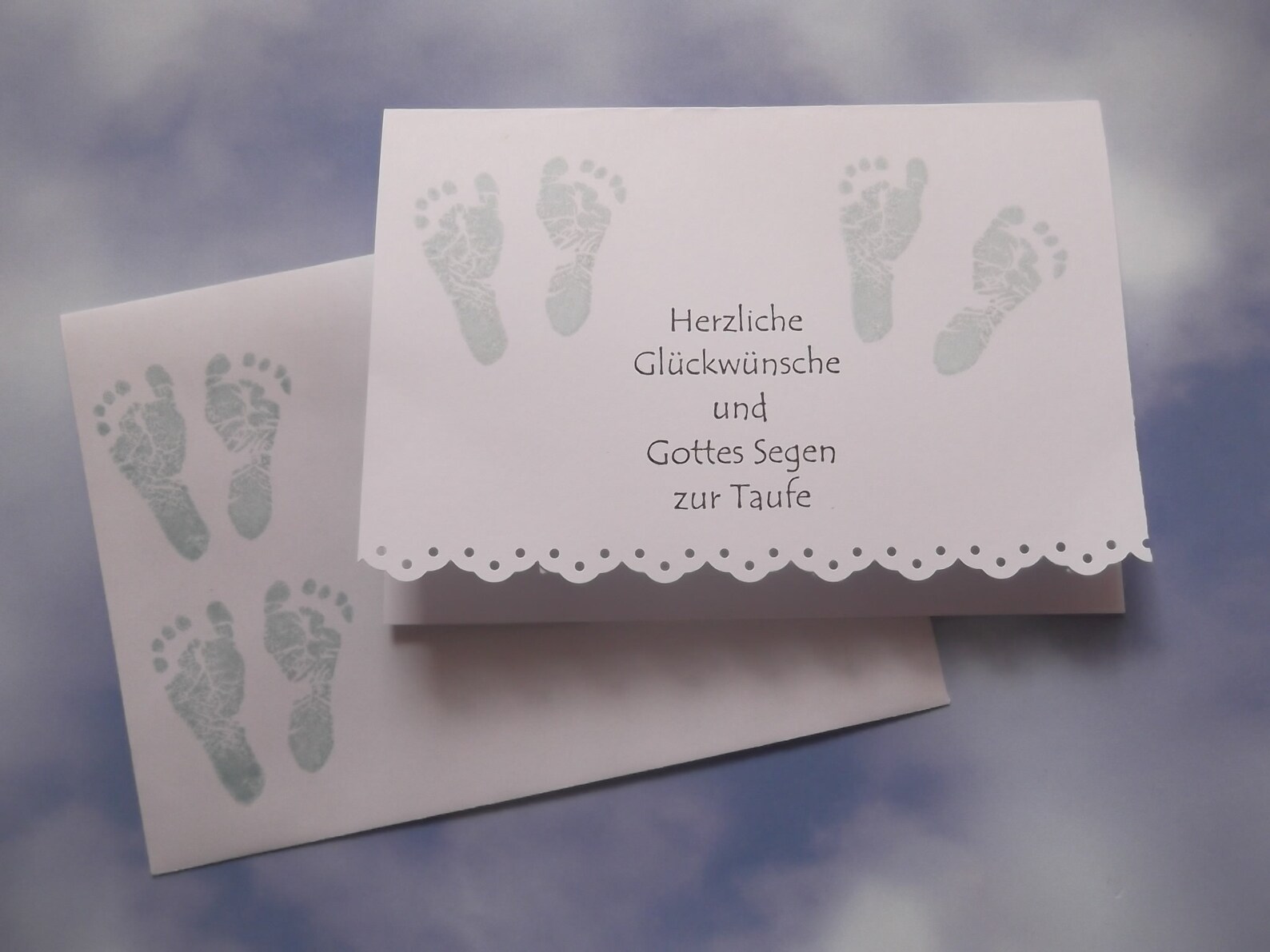Taufkarte / Karte zur Taufe für Zwillinge Mädchen Girl Boy | Etsy