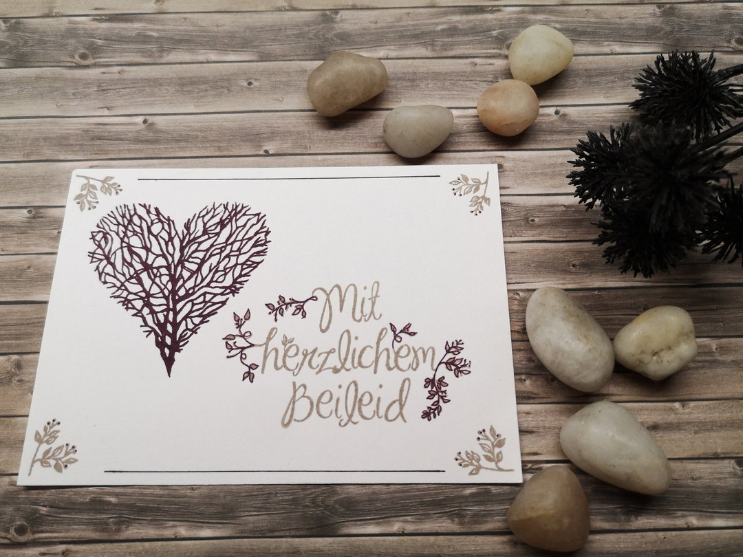 Sympathy Card Compassion Condolences Condolences Death Funeral ...