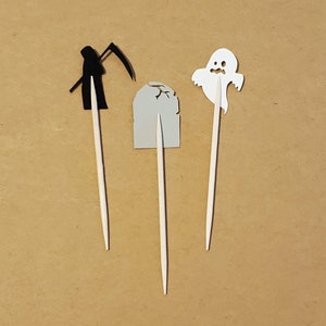 Ghoul Collection Halloween Toothpicks - Etsy