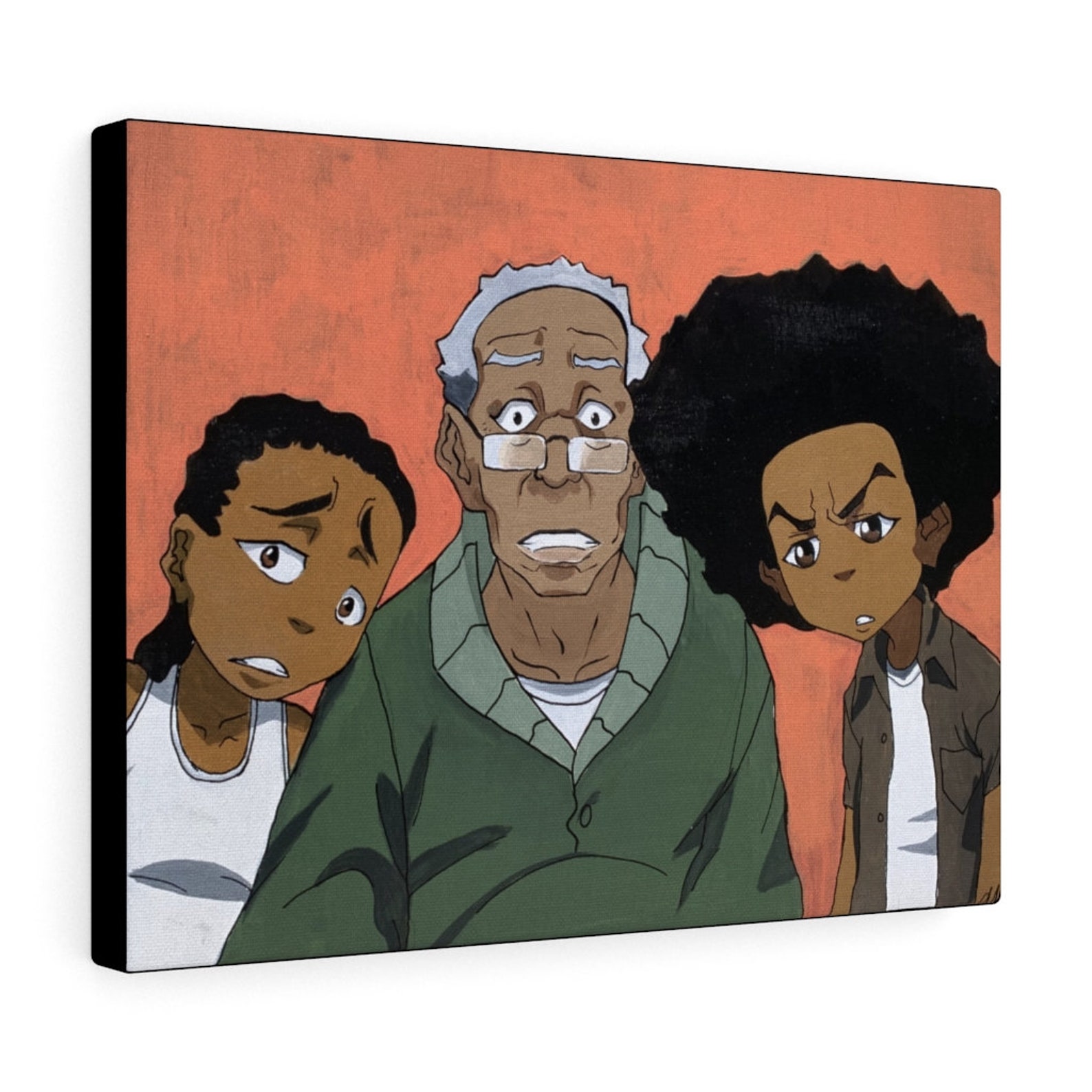 The Boondocks Canvas Print | Etsy