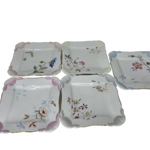 Antique German Registrirt Plates Set of 5 - Etsy