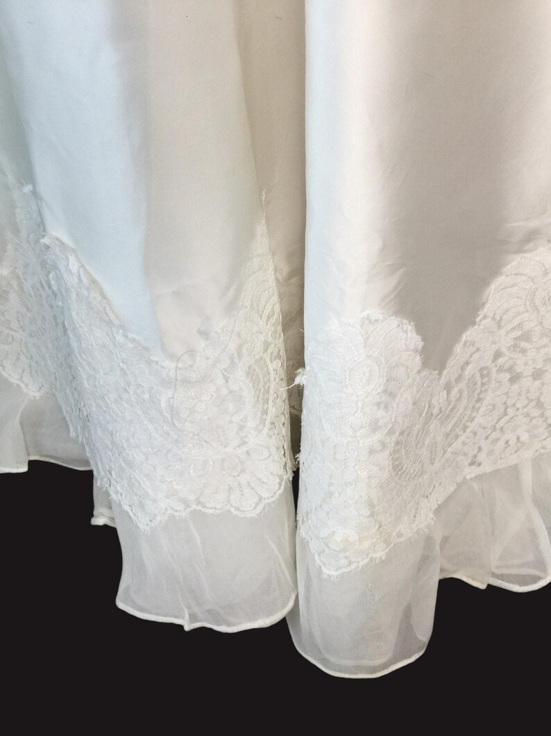 Vintage Alfred Angelo Edythe Vincent Style 1506T Detachable Train ...