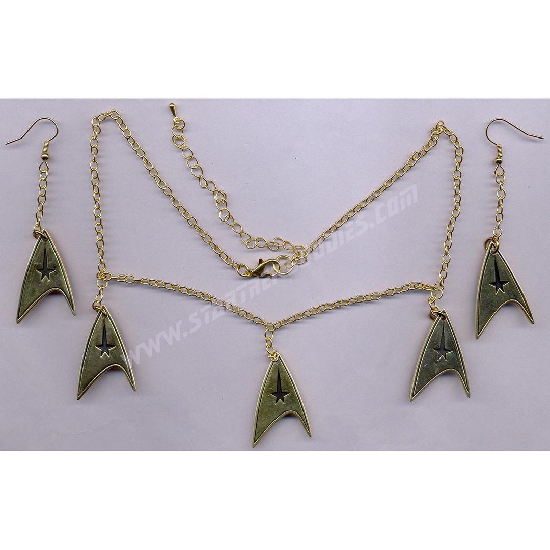 JEWELRY Star Trek: the Original Series Command Insignia Choker NECKLACE ...
