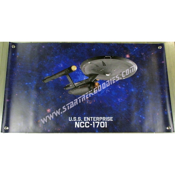 VINYL BANNER Star Trek: the Original Series U.S.S. - Etsy