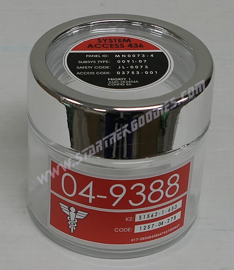 FOUR PROP Replica Containers as Seen in Star Trek: Enterprise NX-01 ...