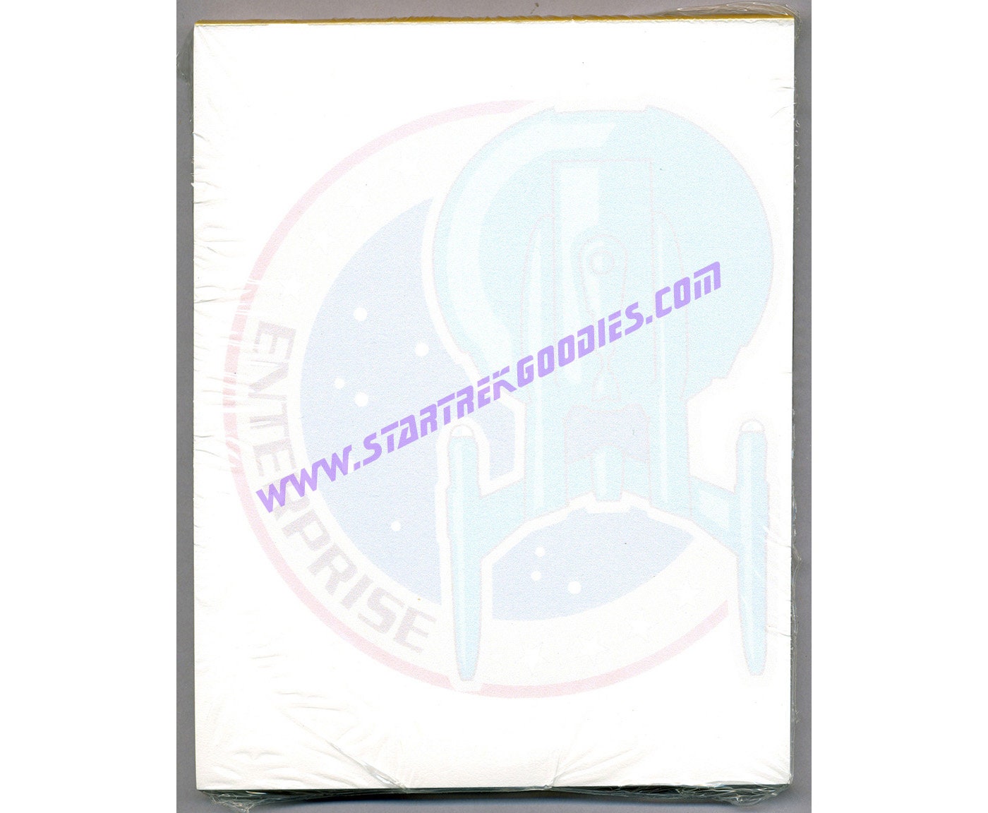 NOTEPAD Star Trek: Enterprise SHOULDER PATCH Logo on White - Etsy
