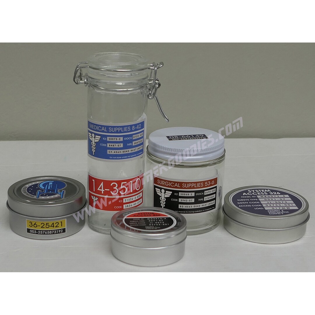 FIVE PROP Replica Containers as Seen in Star Trek: Enterprise - Etsy