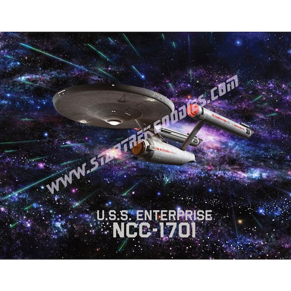 Starship Enterprise Poster - Etsy