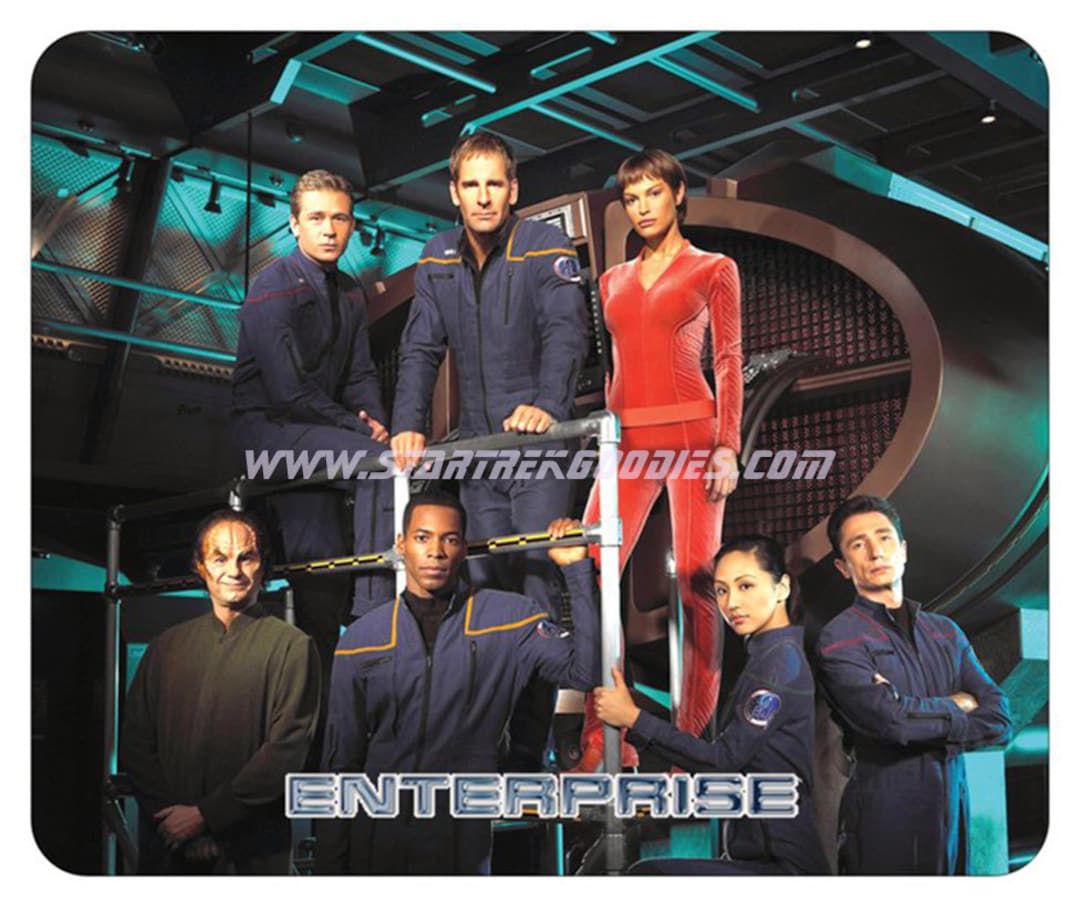MOUSEPAD Star Trek: Enterprise - Third Season Crew in Engineering! - Etsy