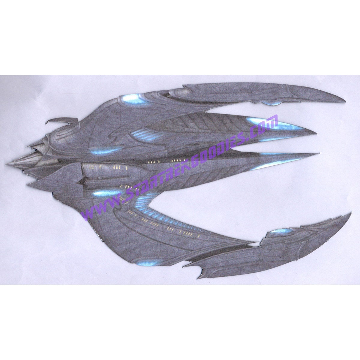 Die-cut MAGNET LARGE Star Trek: Enterprise XINDI Insectoid Warship - Etsy