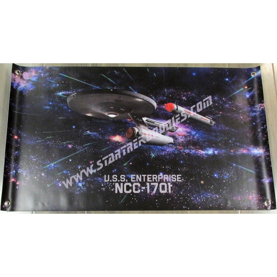 VINYL BANNER Star Trek: the Original Series U.S.S. | Etsy