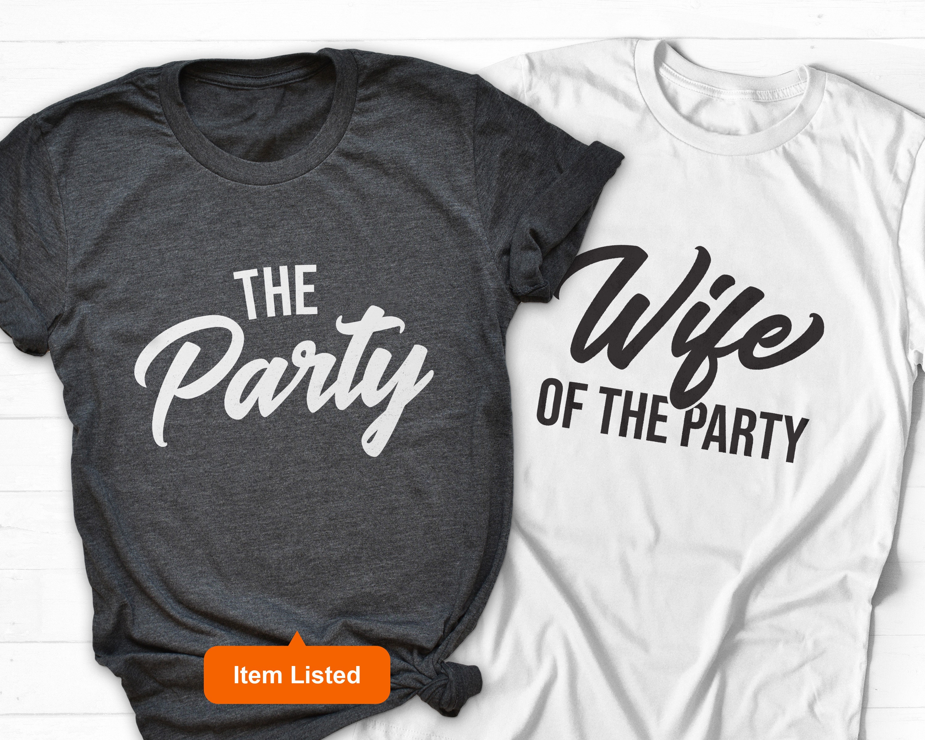 Matching Bridal Party Shirt Wife of The Party Bride Squad | Etsy