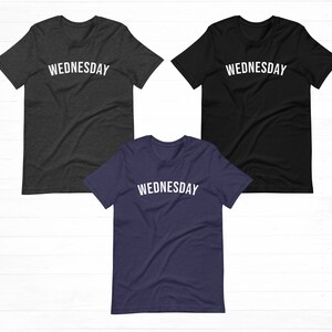 Day of the Week Shirt, Monday Tshirt, Weekday Shirt, Thursday Shirt ...