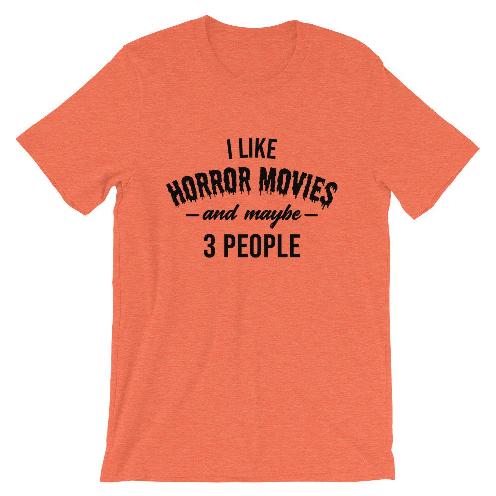 Horror Movie Shirt Funny Halloween T Shirt I Like Horror | Etsy