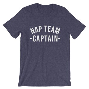 Nap Team Captain T Shirt, Funny Sleep Shirt, Napping for Two Shirt ...