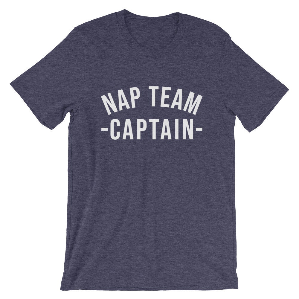 Nap Team Captain T Shirt Funny Sleep Shirt Napping for Two | Etsy