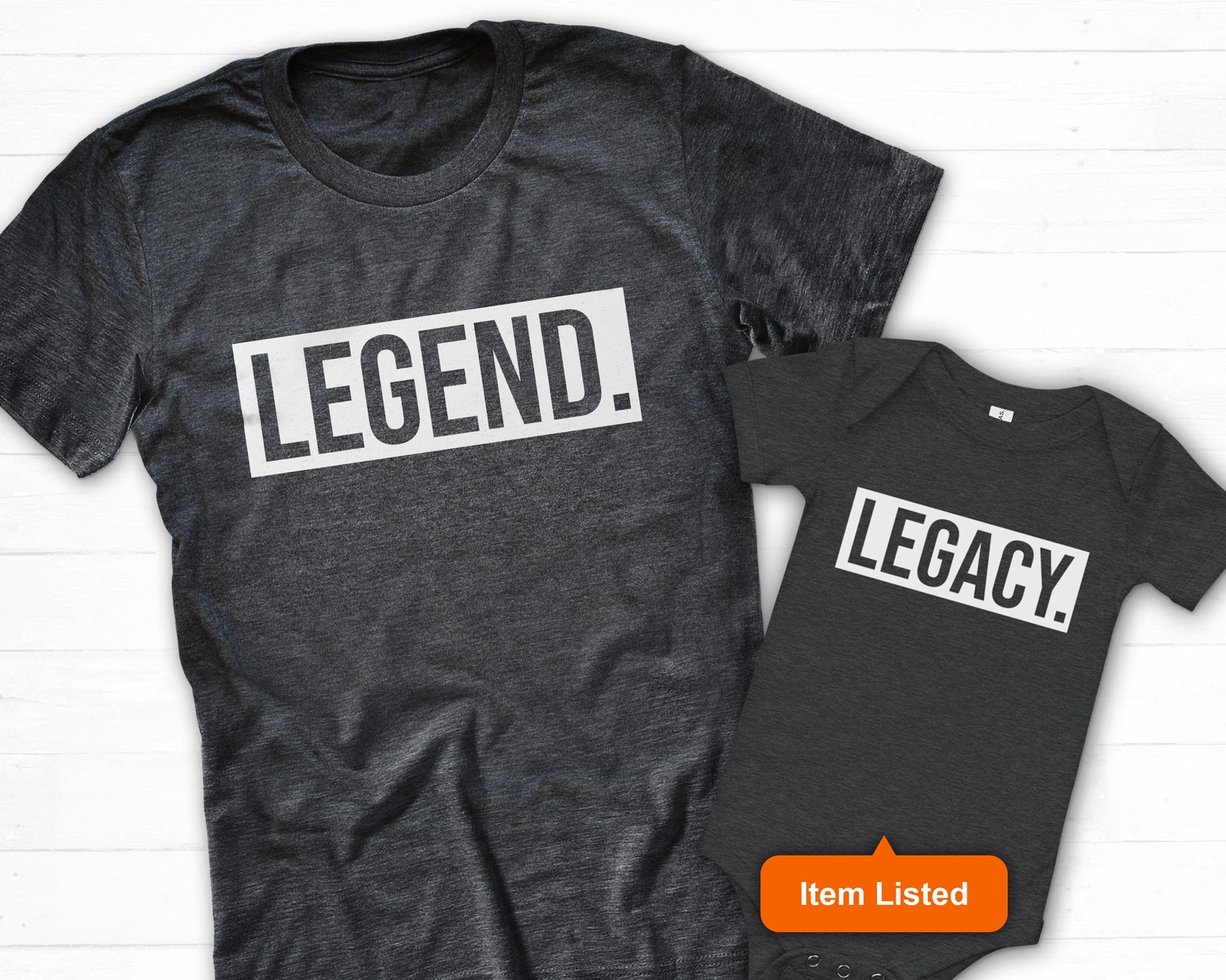 Legend Legacy Shirts Daddy and Me Shirt Dad Baby Shirt - Etsy